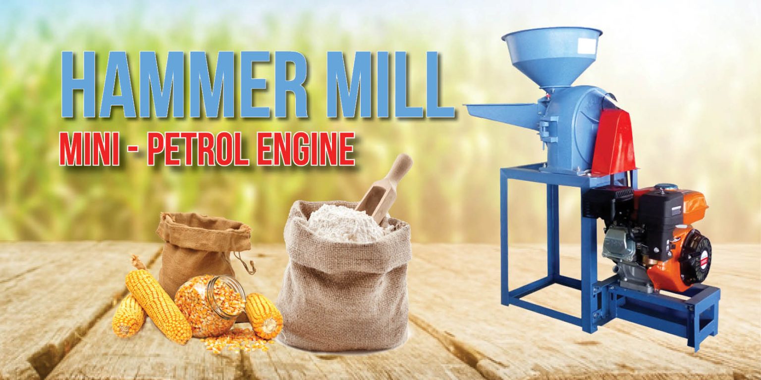 Mini Hammer Mill – Petrol Engine – Saro Agro Industrial Ltd